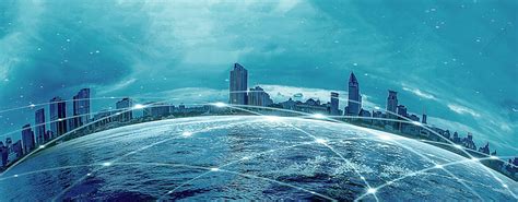 현대 인터넷 도시 과학 기술 만곡 원호 형 구형 도 배경 인터넷 기술 단순한 배경 일러스트 및 사진 무료 다운로드 Pngtree