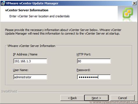 VCenter Update Manager Update