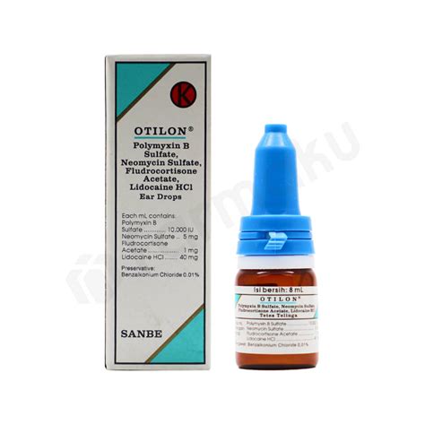 Otilon Ear Drop 8 Ml Farmaku