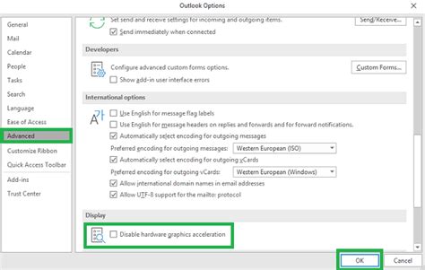 Multiple Outlook Display Issues Microsoft Qanda