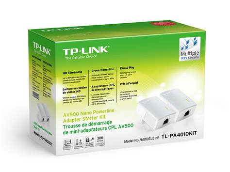 Tl Pa Kit Av Powerline Starter Kit Tp Link Canada
