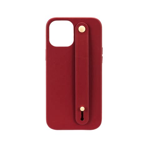 Iphone Pro Max Letter Strap Case Red Fone Express