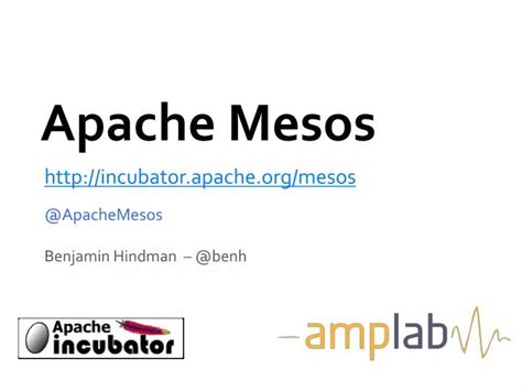 Ppt Apache Mesos Powerpoint Presentation Free Download Id2359015