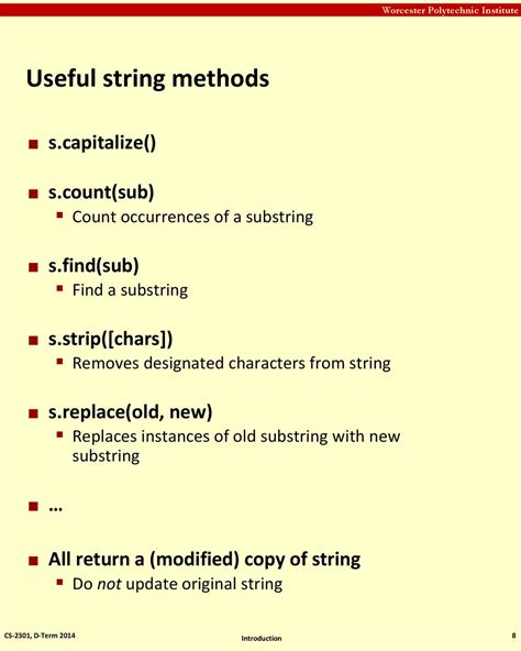 strings lists and files ppt download
