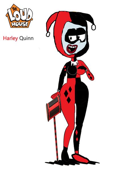 Loud House Fan Make Harley Quinn By Admiralrobertdecart On Deviantart