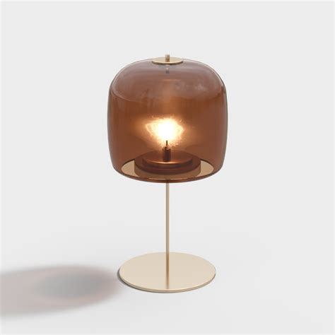 现代轻奢台灯3d模型下载 台灯3d模型下载 免费3dmax模型库 酷家乐