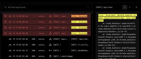 [web 967] issue using cookies with next headers with turbopack enabled · issue 45371 · vercel