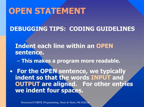 Ppt Chapter 4 Coding Complete Cobol Programs Powerpoint Presentation Id 236934