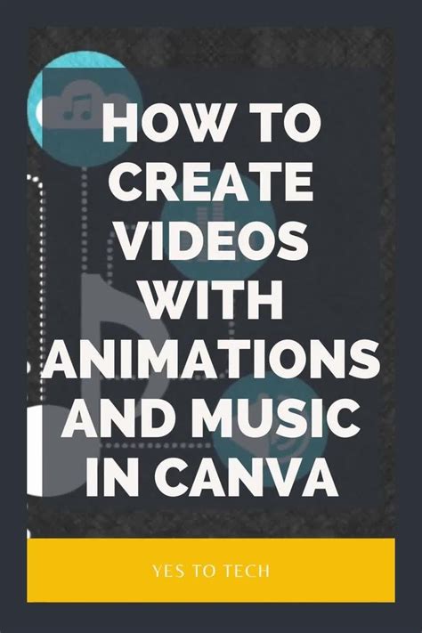 Canva Animation How To Create Videos With Animations And Music In Canva Canva Video Animation