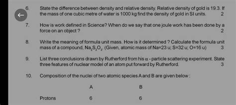 State The Difference Between Density And Relative Density Relative Densi