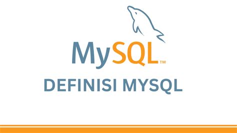 definisi mysql tutorial
