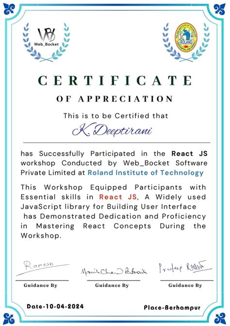 K Deeptirani On Linkedin Reactjs Webdevelopment