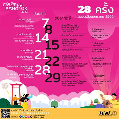 กลับมาแล้ว เทศกาลดนตรีในสวน ตลอดเดือนมกราคม 2566 มีตารางการจัดงานทุกสุดสัปดาห์ ตั้งแต่ 17 00 น