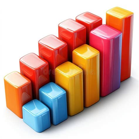 Colorful Bar Graph Stock Illustration Illustration Of Increase 339325247