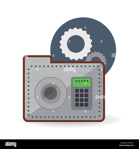 Data Security Design Protect Icon Data Center Illustration Stock Vector Image And Art Alamy
