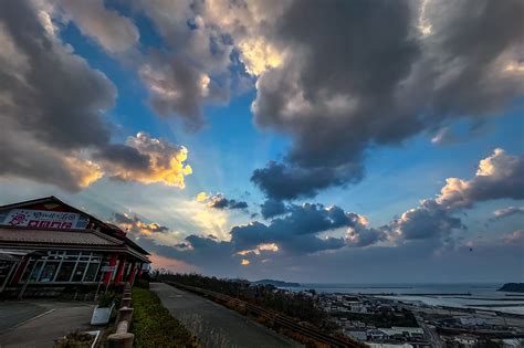 日本海の夕陽 田舎もんの電脳撮影日記