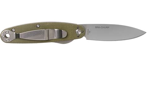 ESEE Churp EE-CH-01 D2, Green Micarta pocket knife | Advantageously ...