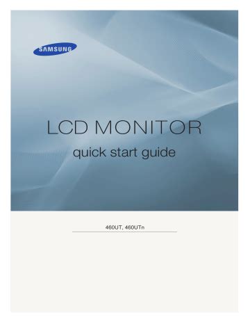 LCD Monitor Manualzz