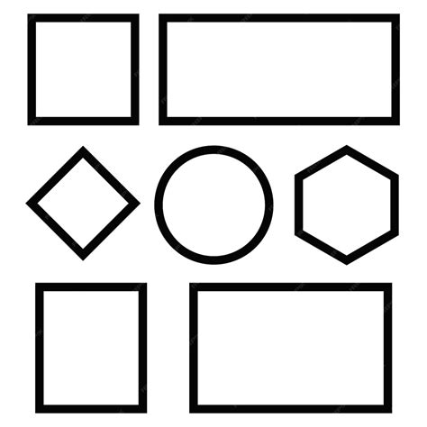 골드 프레임 세트 무료 벡터