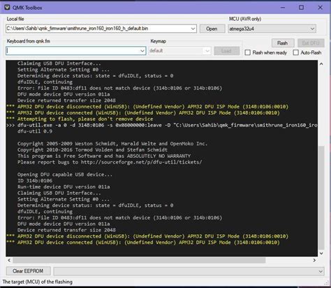 Iron160 Flashing Issue Rolkb