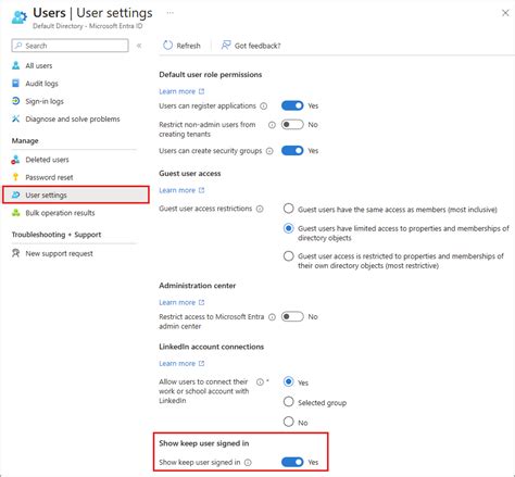 Manage The Stay Signed In Prompt In Microsoft Entra Id Microsoft