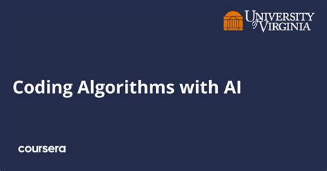 Coding Algorithms With Ai Coursera