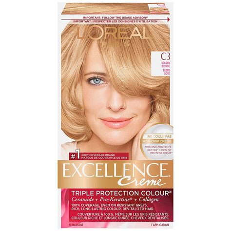 Golden Blonde Hair Dye Loreal