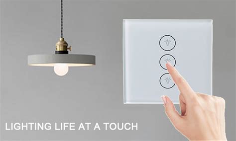 SmartX Gang WiFi Smart Touch Switch For Smart Lighting Control And Automation SmartX BD