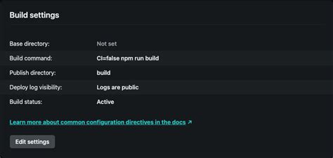 Command Failed With Exit Code 1 Cifalse Npm Run Build Support