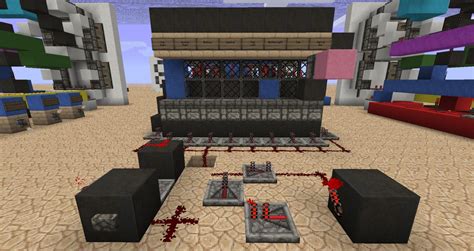 Seven Segment Display Decoder Gallery Tutorial Minecraft Map
