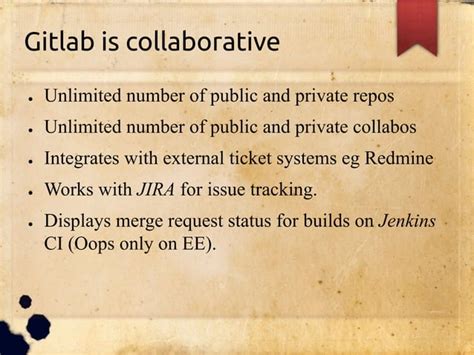 Overview Of Gitlab Usage Pdf