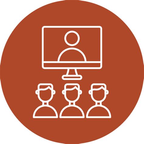 Virtual Class Free Education Icons