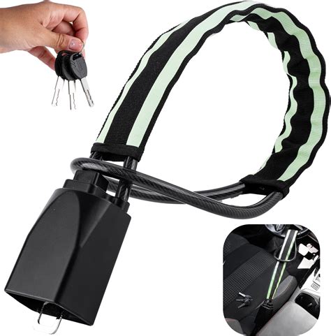Canne Antivol Voiture Pour Volant Bloc Volant Pour Auto Camping Car
