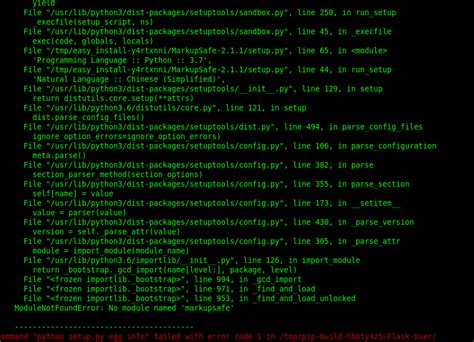 modulenotfounderror no module named markupsafe · issue 197 · opencve opencve · github