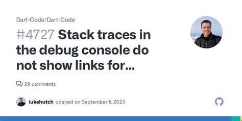 Dart Code Is Not Always Able To Parse Stacktraces · Issue 4727 · Dart