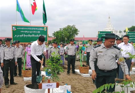 မန္တလေးတိုင်းဒေသကြီး၊ မန္တလေးမြို့တွင် ၂၀၂၃ခုနှစ် မိုးရာသီသစ်ပင်စိုက်ပျိုးပွဲတော် အခမ်းအနားကျင