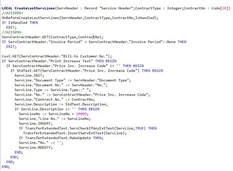 Event Request Codeunit Servcontractmanagement · Issue 4108 · Microsoftalappextensions · Github