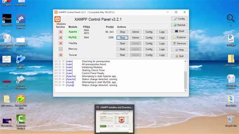 How To Install Xampp Web Server In Windows 10 Youtube