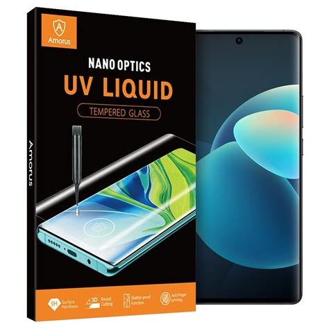 Uv Curved Tempered Glass Screen Protector For Vivo X60 Pro