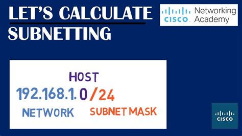 How To Calculate Subnet In Network Subnetting Networking Academy Subnetting Networking