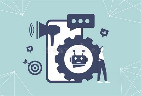 Ai Marketing Automation Digital Business Technology Concept Optimize Marketing Tasks With Ai