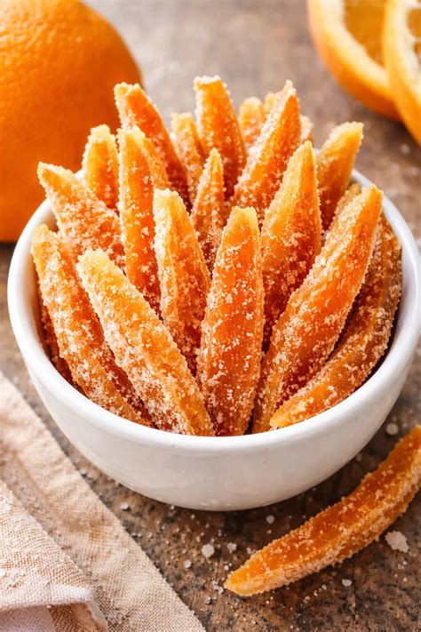 Candied Orange Peels