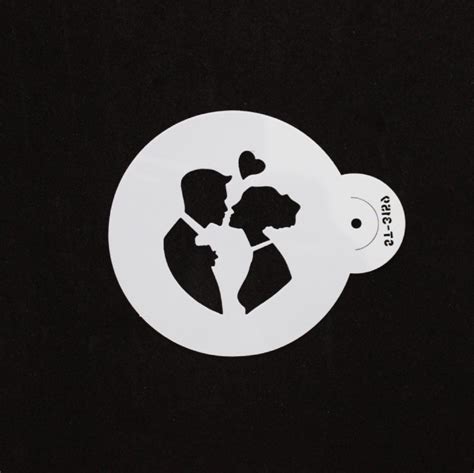 Bride And Groom Stencil Art Passion 34 Bride And Bridegroom Design