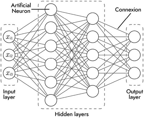 A multi layer perceptron with X ℝ m two hidden layers with six Download Scientific