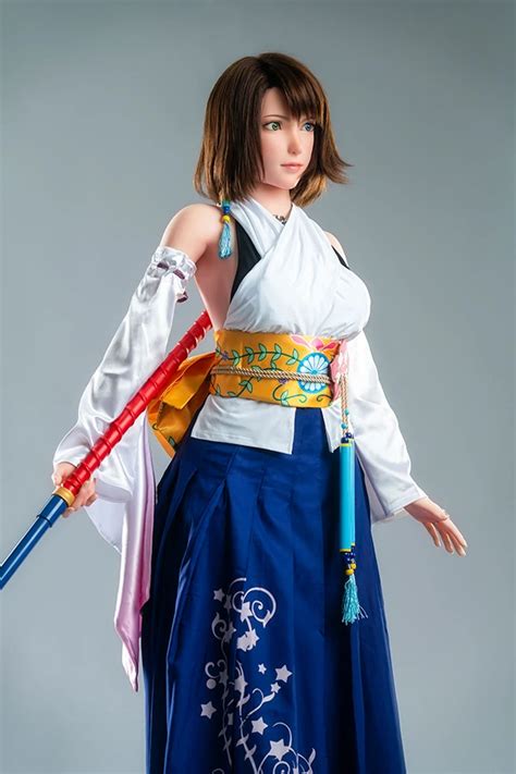 New Final Fantasy X Gamelady Silicone Sex Doll Yuna Cm Free Doll Same Clothes Mailovedoll