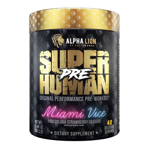Alpha Lion Superhuman Preworkout 368g Miami Vice