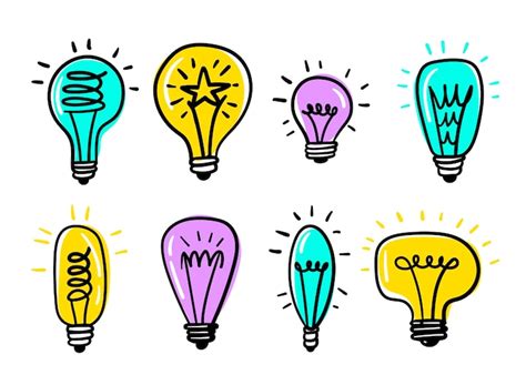 전구 일러스트 벡터 Freepik에서 무료 고품질 벡터를 다운로드하세요 Freepik