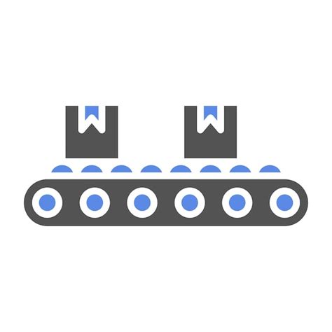 Premium Vector Conveyor Belt Icon Style