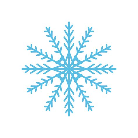 Snowflake Coloring Clipart