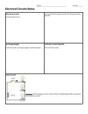 Understanding Electrical Circuits Energy Supply And Conducting Course Hero